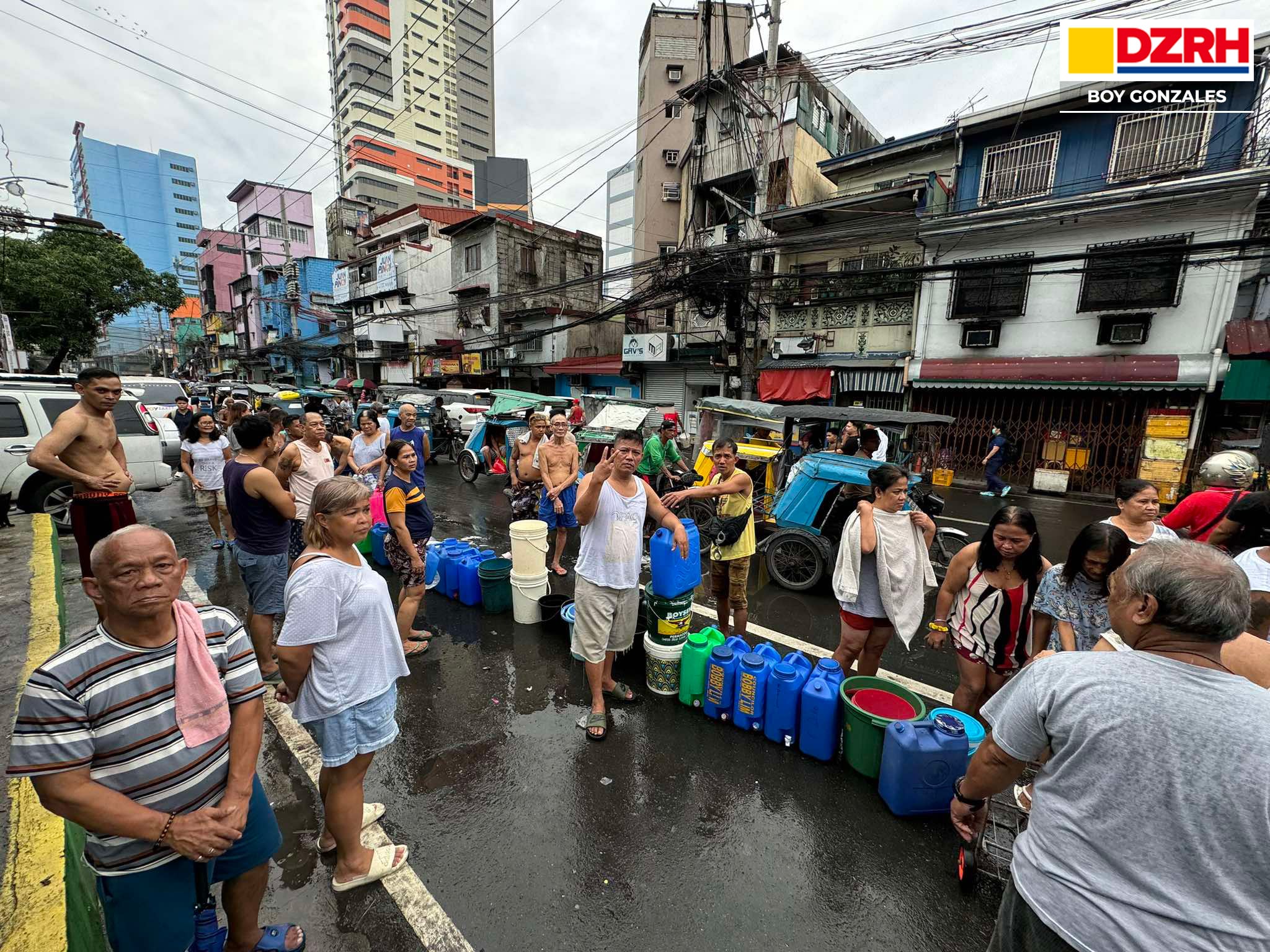 Water rationing implemented in Tondo as major Maynilad pipeline damaged